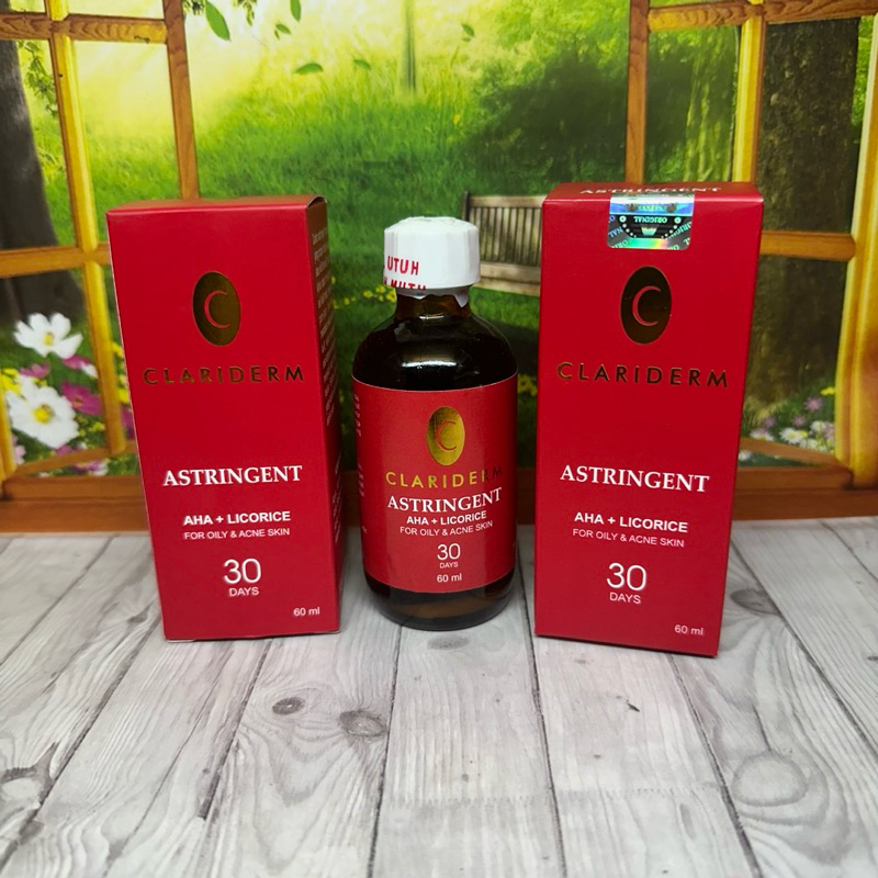 Jual TONER CLARIDERM FOR OILY SKIN ORI 100% Bpom | Shopee Indonesia