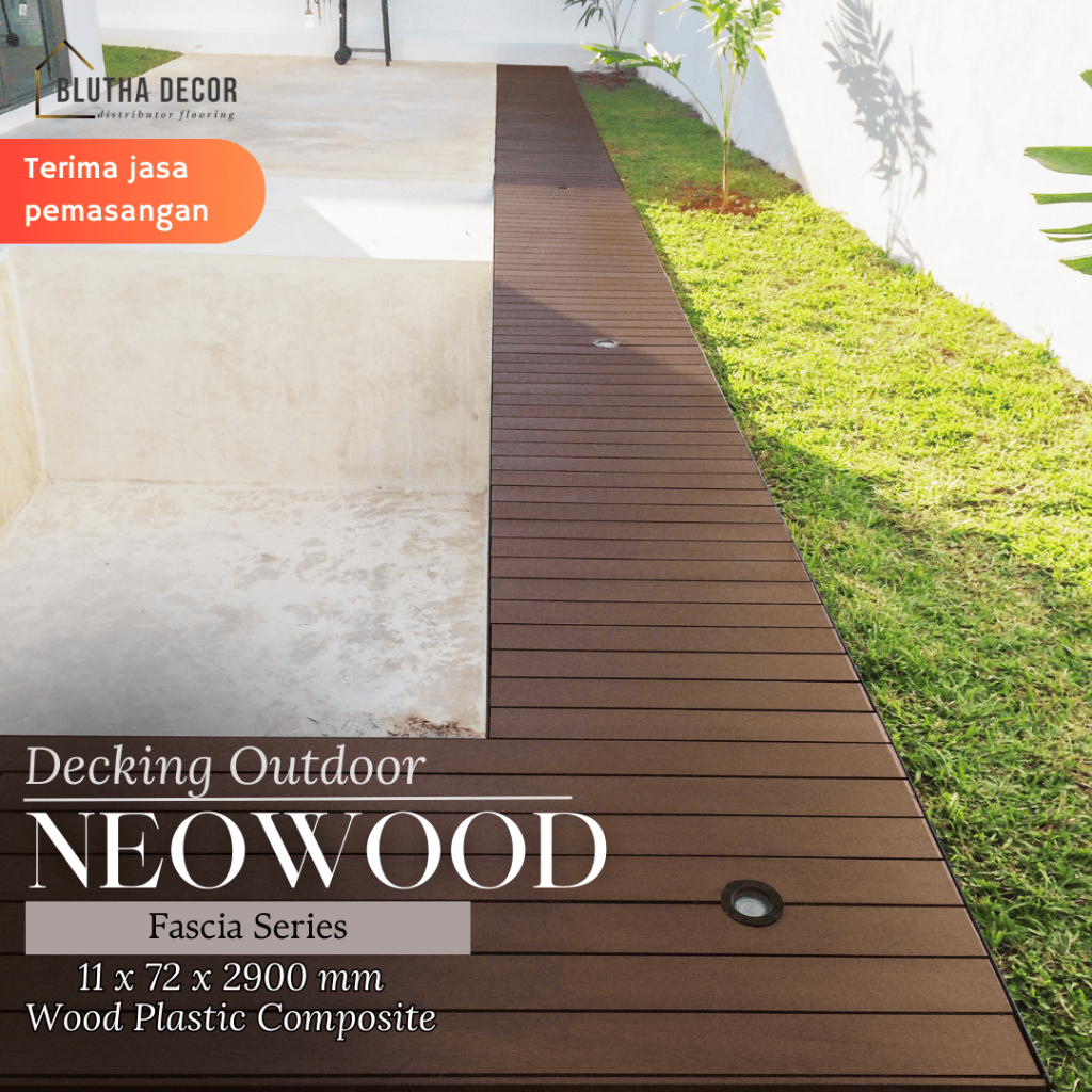 Jual WPC DECKING OUTDOOR LANTAI KAYU NEOWOOD FASCIA SERIES SOLID TYPE ...