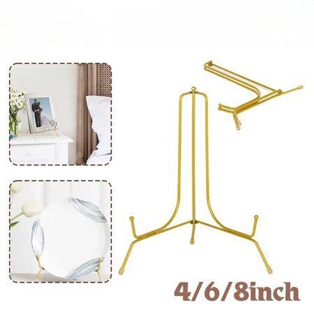 Jual 4/6/8inci Pigura Foto Stand Holder Piring / Stand Display Buku ...