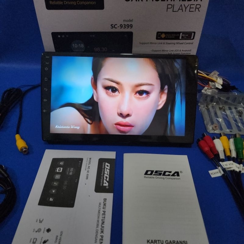 Jual Head unit android 9 inch osca sc-9399 ram 2 gb + rom 64 gb android ...