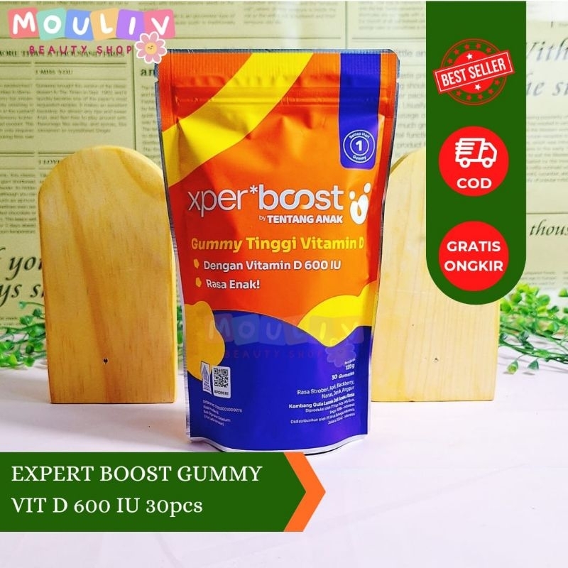 Jual Expert Boost - Gummy Vitamin D 600 IU Anak Dan Dewasa | isi 30pcs ...