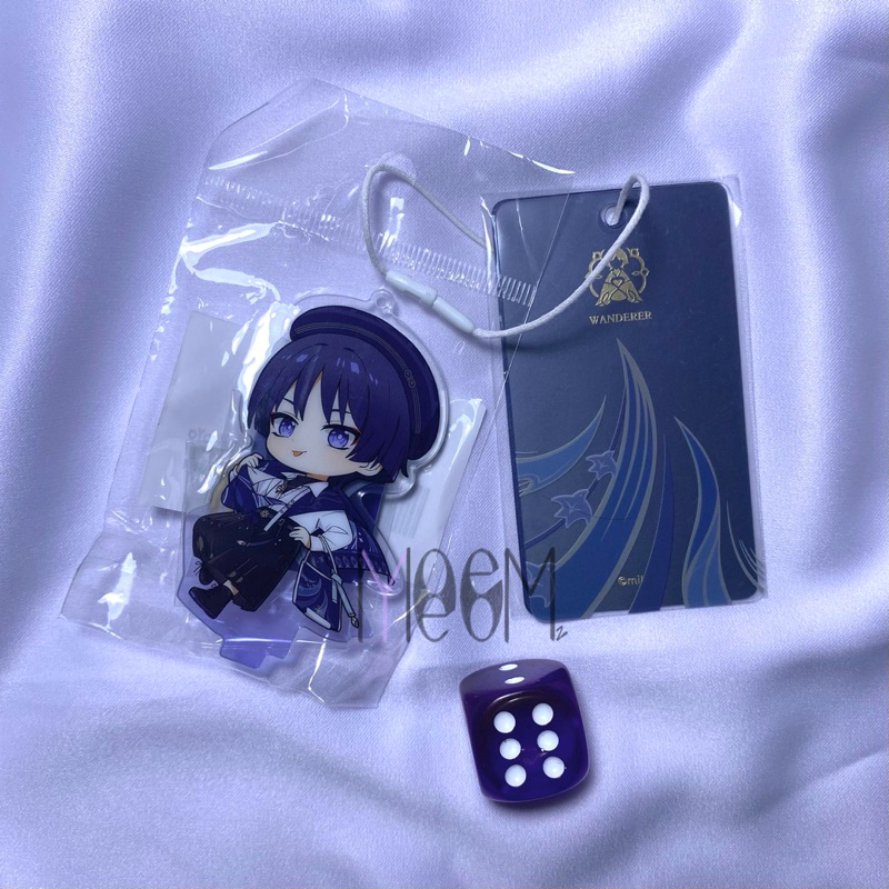 Jual OFFICIAL Genshin Impact Acrylic Stand Keychain Scara / Wanderer ...