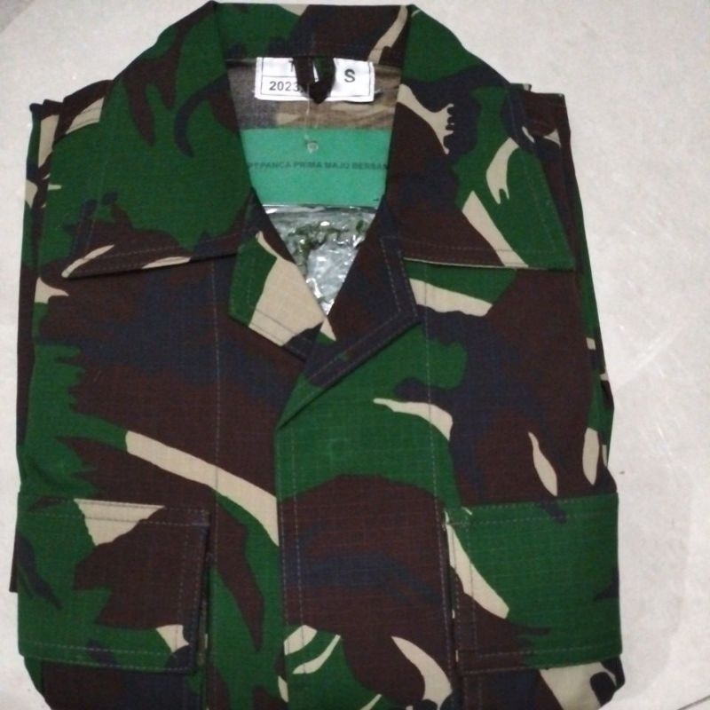 Jual baju PDL panca prima original jatah TNI 2023 | Shopee Indonesia