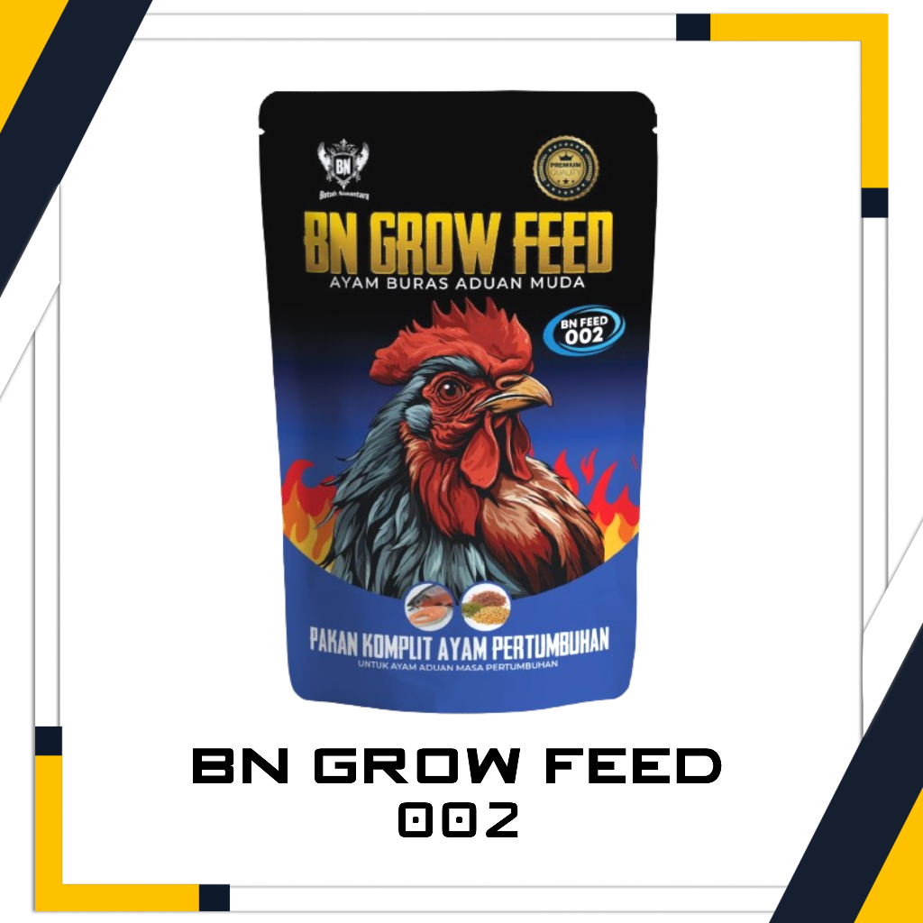Jual BN GROW FEED Pakan ayam bangkok masa pertumbuhan | Shopee Indonesia