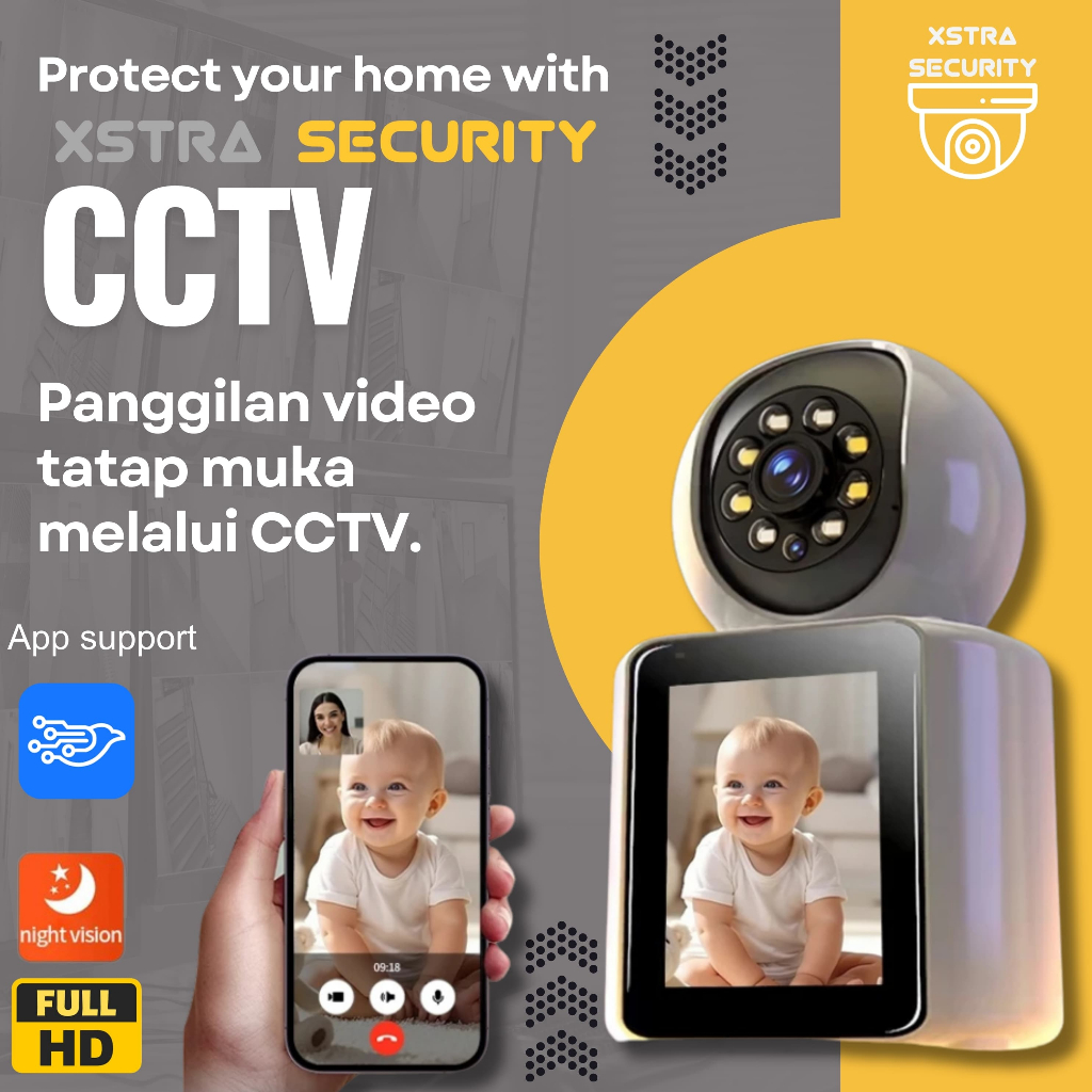 Jual CCTV video Call 360 | Shopee Indonesia