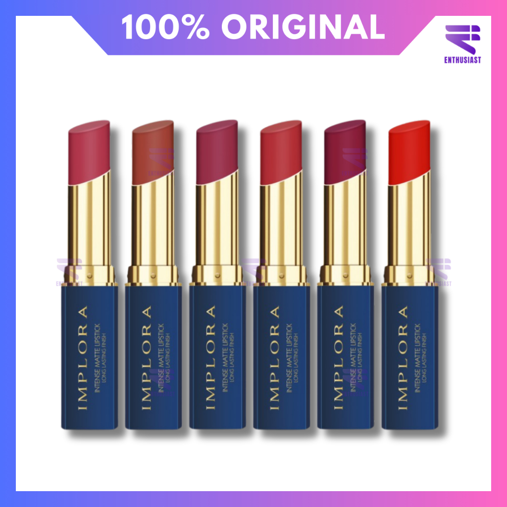 Jual Implora Lipstick Intense Matte Series (All Variant) | Shopee Indonesia