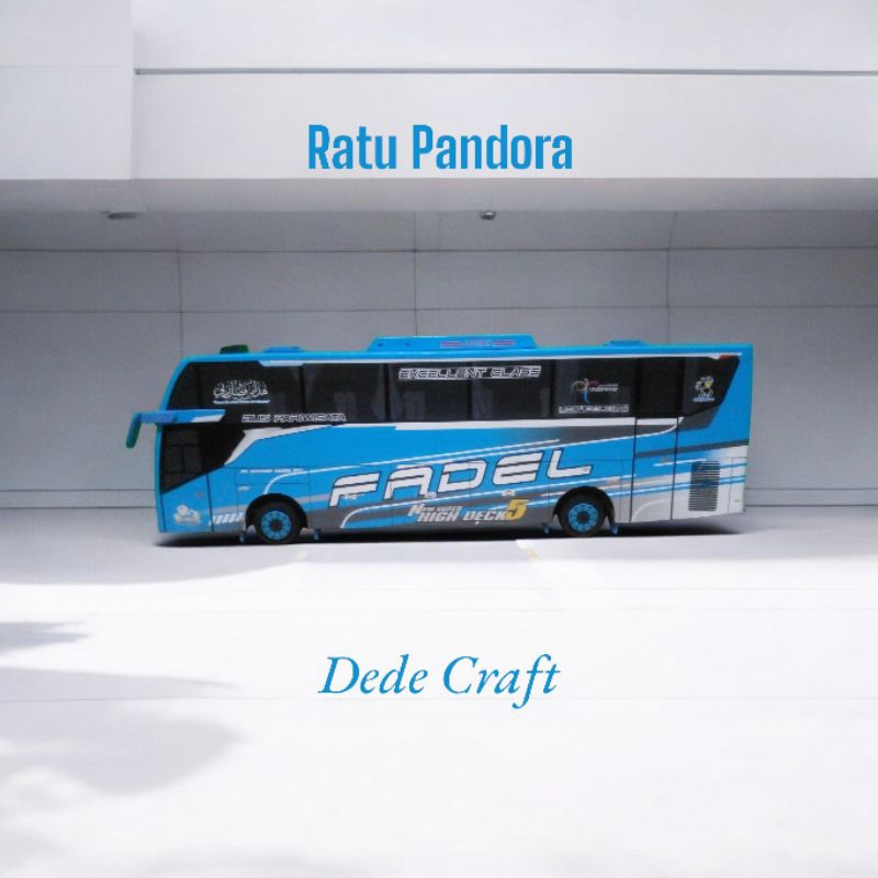Jual MINIATUR BUS PO ASYROF RATU PANDORA NEW JB5 SHD | Shopee Indonesia