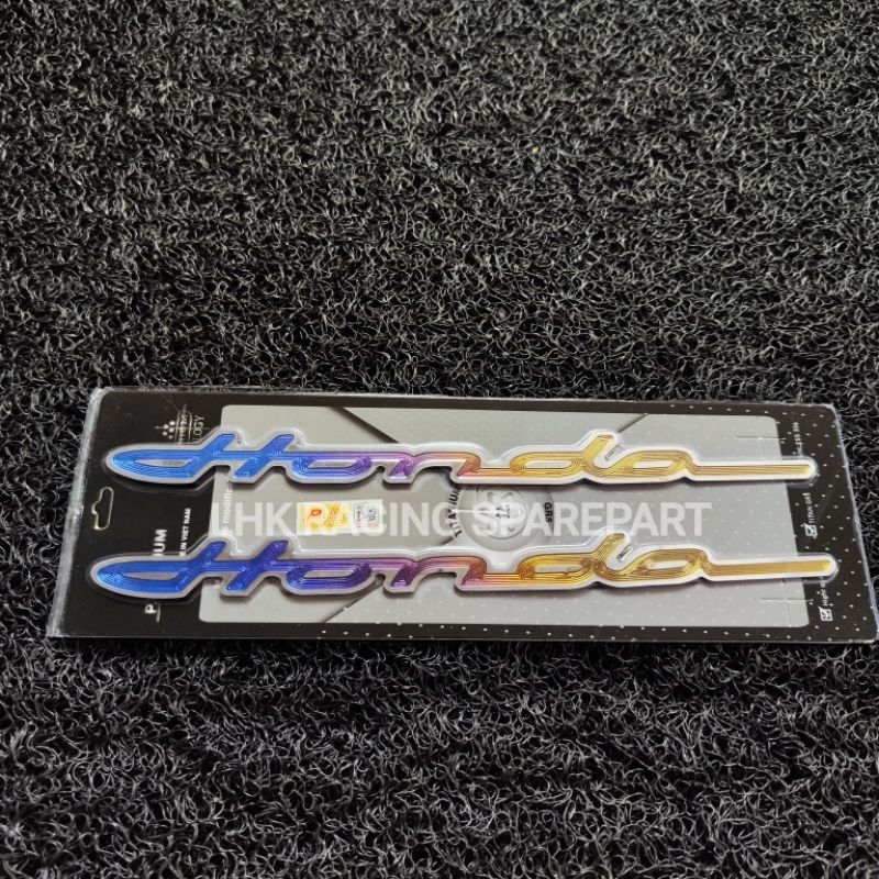 Jual Emblem eblem stiker logo titanium body tulisan HONDA classic ...