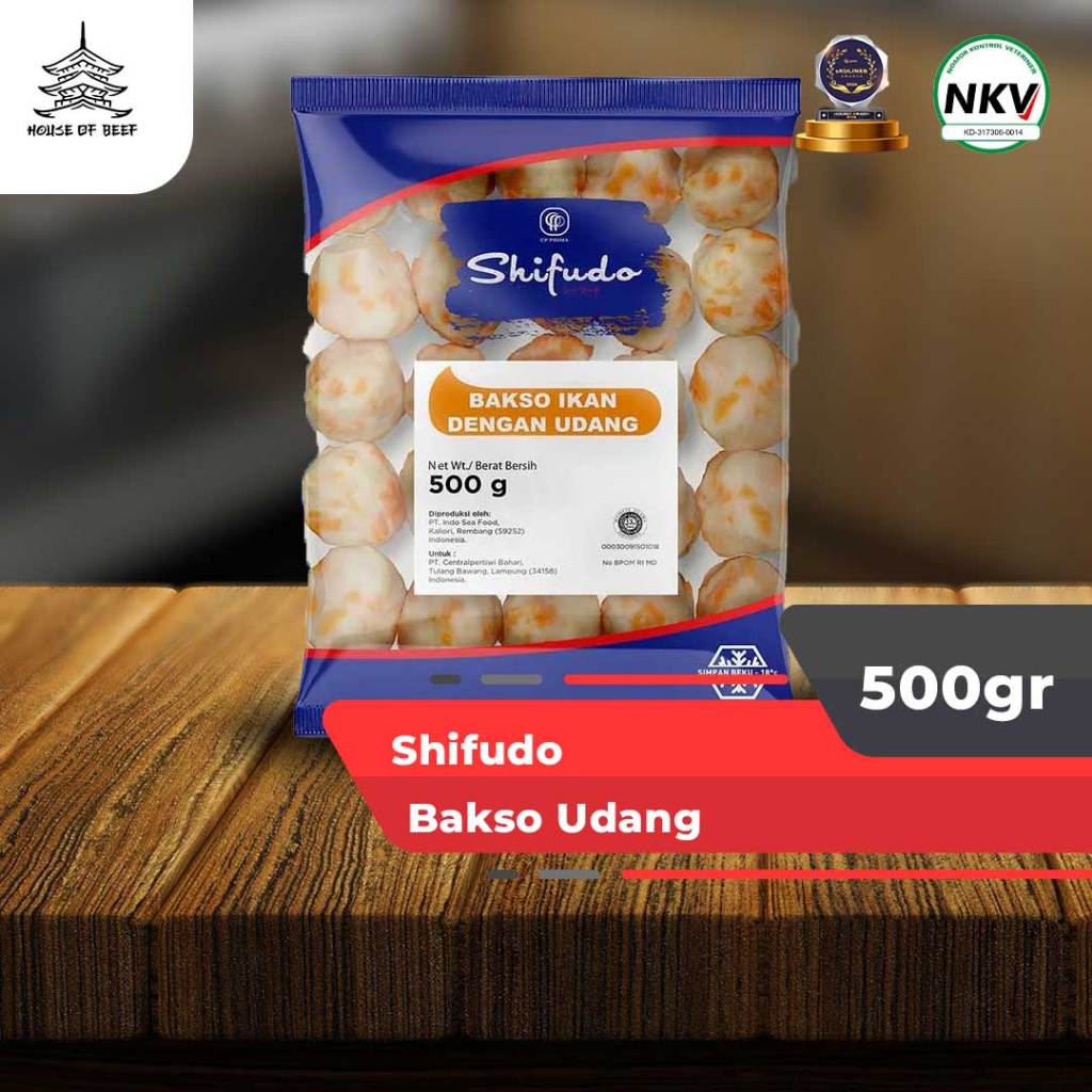 Jual Shifudo Bakso udang 500gr Bakso udang | Shopee Indonesia
