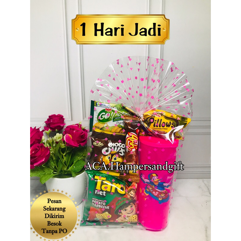 Jual paket snack ulang tahun / hampers ulang tahun / souvenir ulang ...
