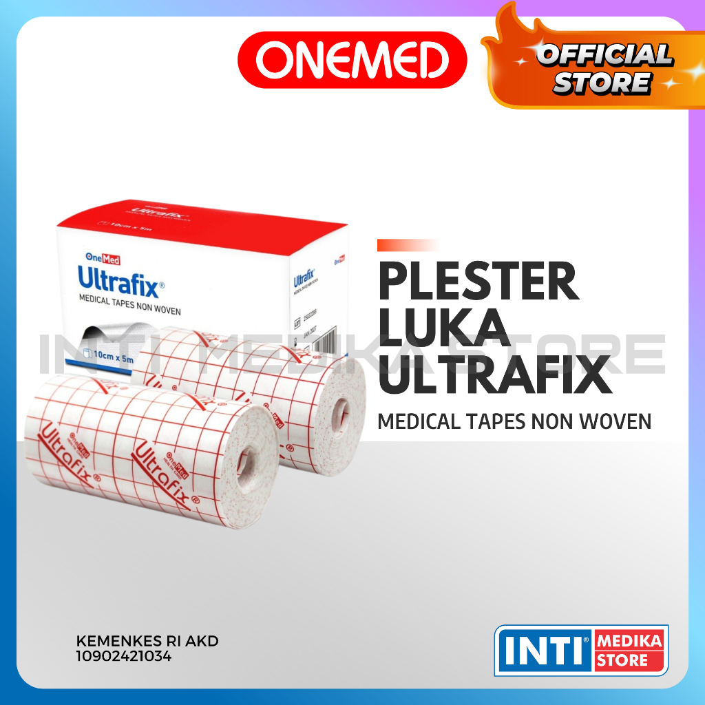 Jual ONEMED - Ultrafix | Plester Luka Non Woven P3K | First Aid ...