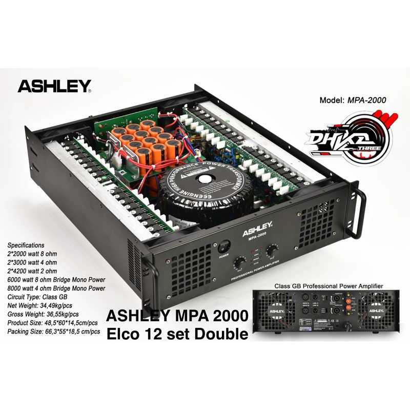 Jual POWER ASHLEY GB MPA 2000 Class Gb baru / Power ashley MPA 2000 Class GB / Power Ashley mpa ...