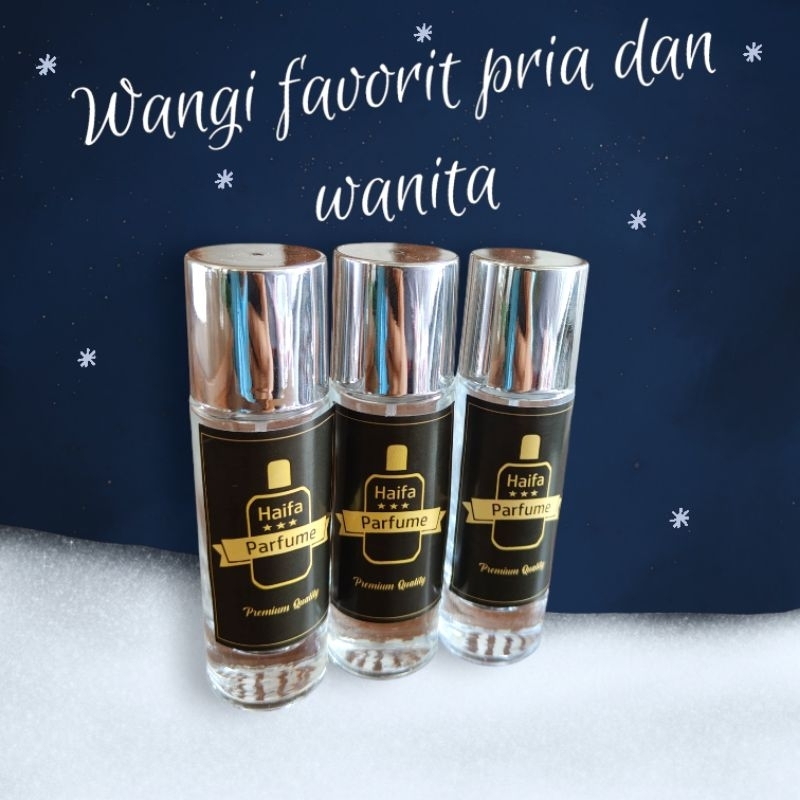 Jual Paket Parfum Haifa 30ml Standar(3 Botol) | Shopee Indonesia