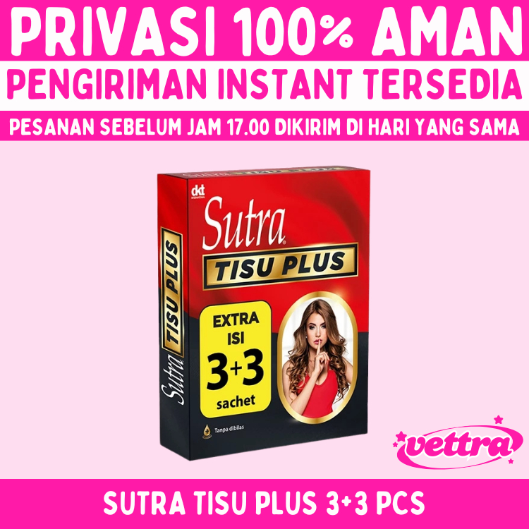 Jual Tisu Magic Sutra - Sutra Tisu Plus isi 3+3 Sachet - Tissue Magic ...