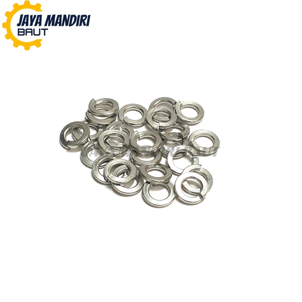Jual Ring Per Stainless M5 5mm Merk Steel 304 THE A2-70 Flat Washer Ver ...