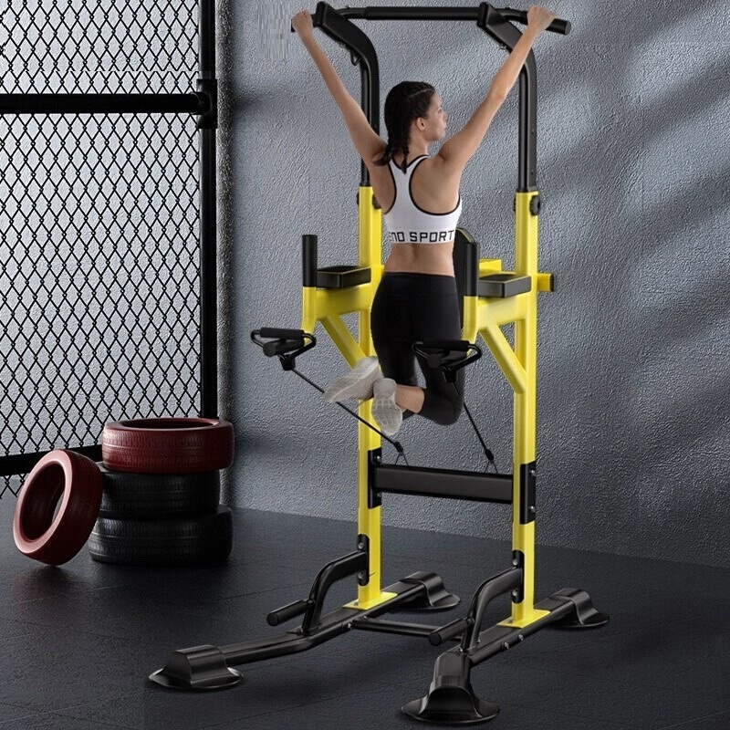 Jual Pull Up Bar Multi-Function Power Tower Adjustable Height Pull up ...