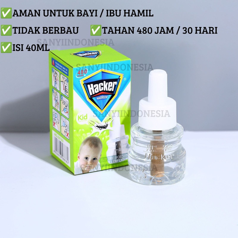 Jual Obat Nyamuk Elektrik Liquid Refill 40mL / isi ulang obat nyamuk ...