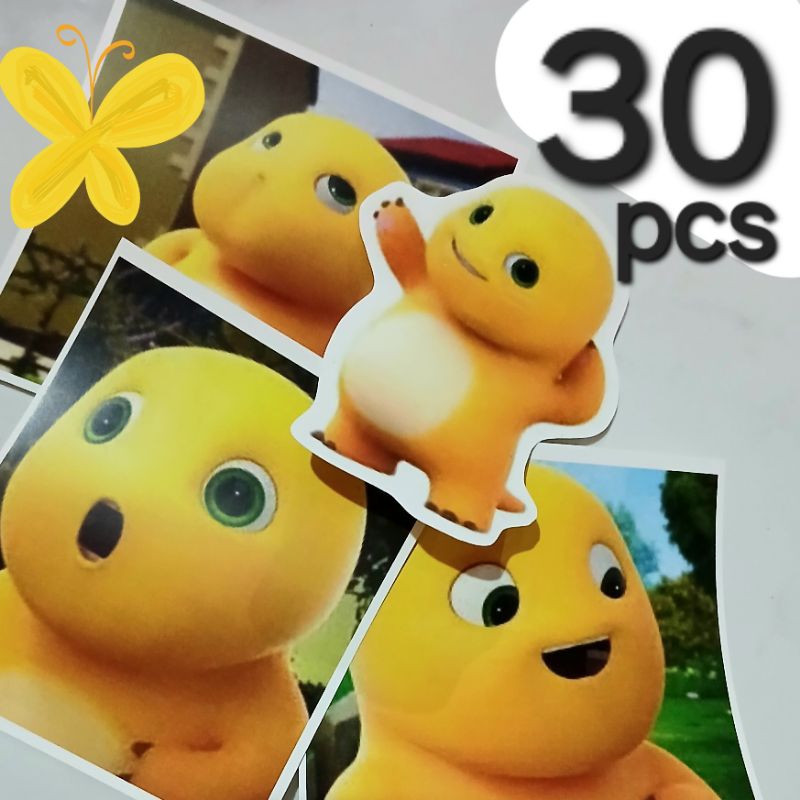 Jual Stiker Nailong 30 PC Nailoong Dino Kuning | Shopee Indonesia