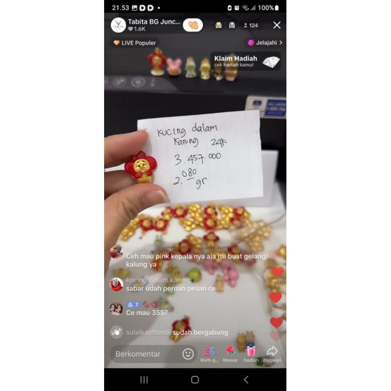 Jual liontin labubu 24k (ATOM) | Shopee Indonesia