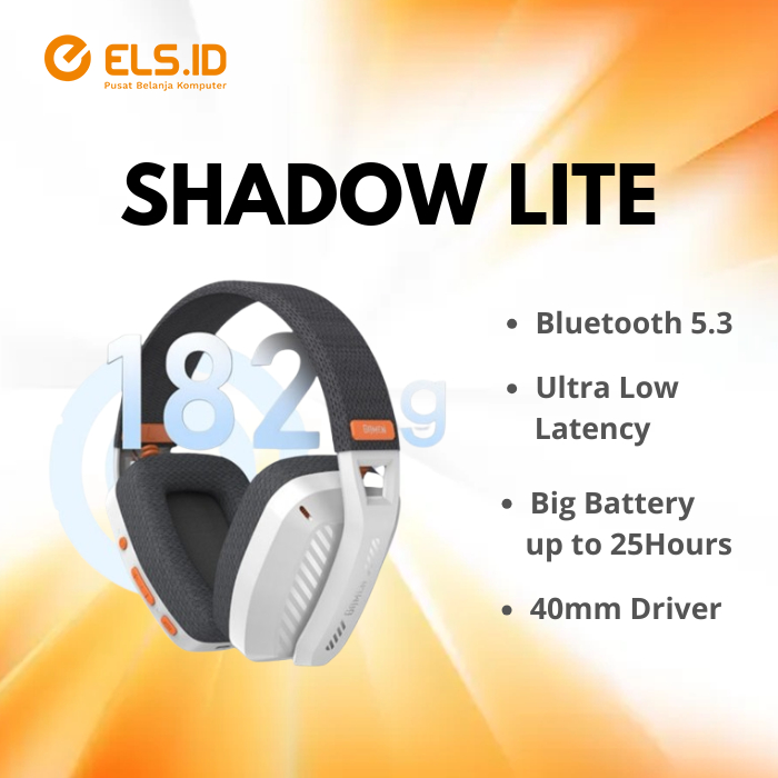Jual Gamen Shadow Lite Headset Gaming Wireless Bluetooth 5.3 | Shopee ...