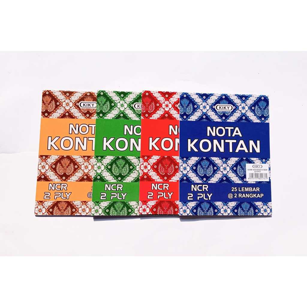 Jual Per Pcs Nota Kontan Besar 2 Ply Isi 50 lembar By Kiky / Buku Nota ...