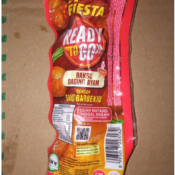 Jual FIESTA Ready To Go Siap Makan Bakso Ayam Saos Barbekiu | Shopee ...