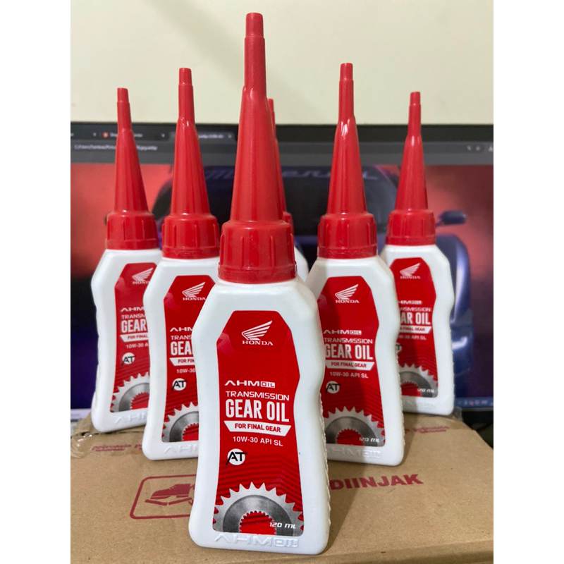 Jual Oli Gardan AHM isi 6 Botol 120ml Gear Mpx2 Matic | Shopee Indonesia