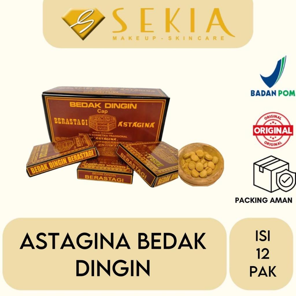 Jual SATU BOX Bedak dingin ASTAGINA Cap Brastagi | Shopee Indonesia