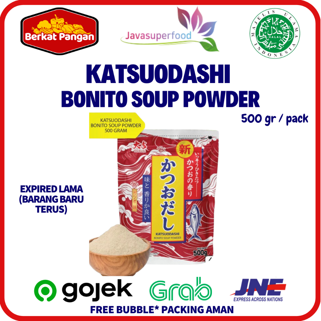 Jual DAIKICHI KATSUODASHI Bonito Soup Powder / Bubuk Ikan Bonito Kering ...