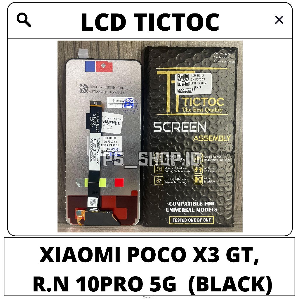 Jual LCD XIAOMI RED NOTE 10 PRO 5G / POCO X3 GT FULLSET TOUCHSCREEN ...