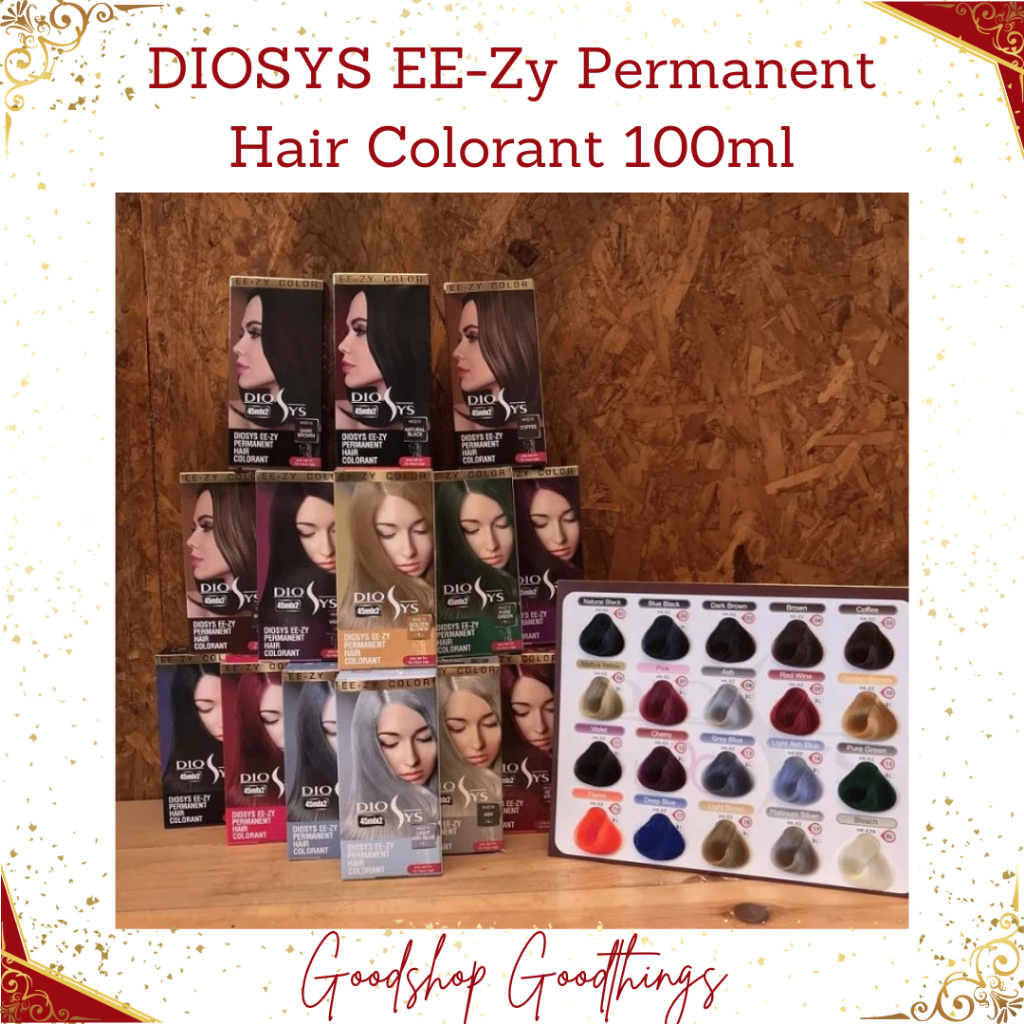 Jual DIOSYS EE-Zy Permanent Hair Colorant | Semir Pewarna Rambut Diosys ...