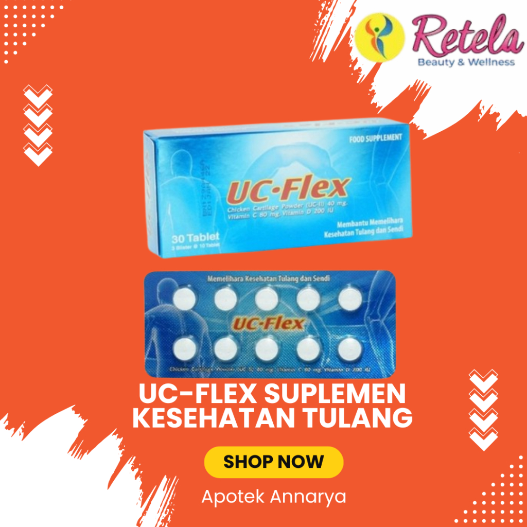 Jual UC-FLEX BLISTER 1 STRIP 10 TABLET | Shopee Indonesia