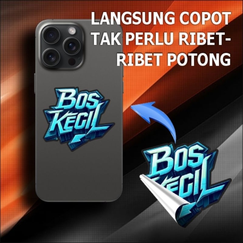 Jual stiker kata kata 3D cutting hologram | Shopee Indonesia