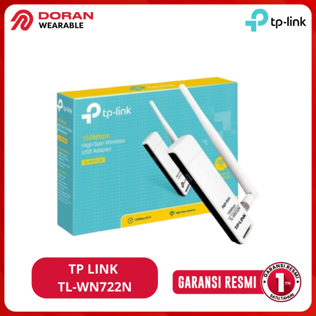 Jual TP-LINK TL-WN722N Wireless USB Adapter 150Mbps - Garansi 1 Tahun ...