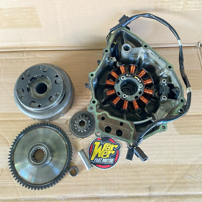 Jual Blok Magnet Spul Magnet Fullset Satria fufi/Gsx 150 Original ...