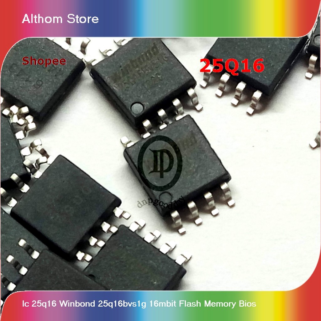 Jual ic 25q16 winbond 25q16bvs1g 16mbit flash memory bios | Shopee Indonesia