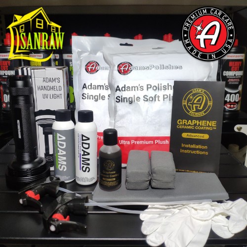 Jual Adams Adam's Polishes Graphene Ceramic Coating Advanced KIT + UV ...