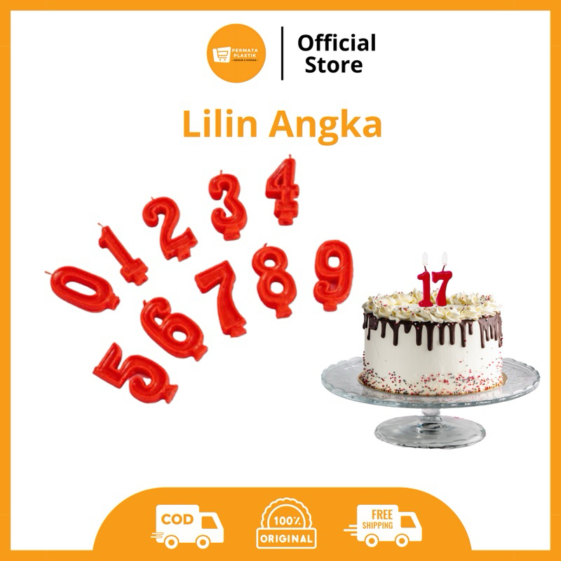 Jual Lilin Angka Ulang Tahun Birthday 01234567890 | Shopee Indonesia