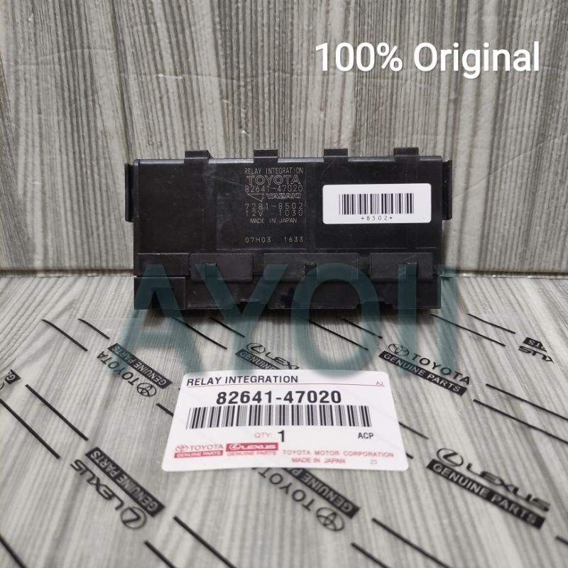 Jual Relay Integration Toyota Yaris Vios Sienta Corolla Altis Rav4 ...