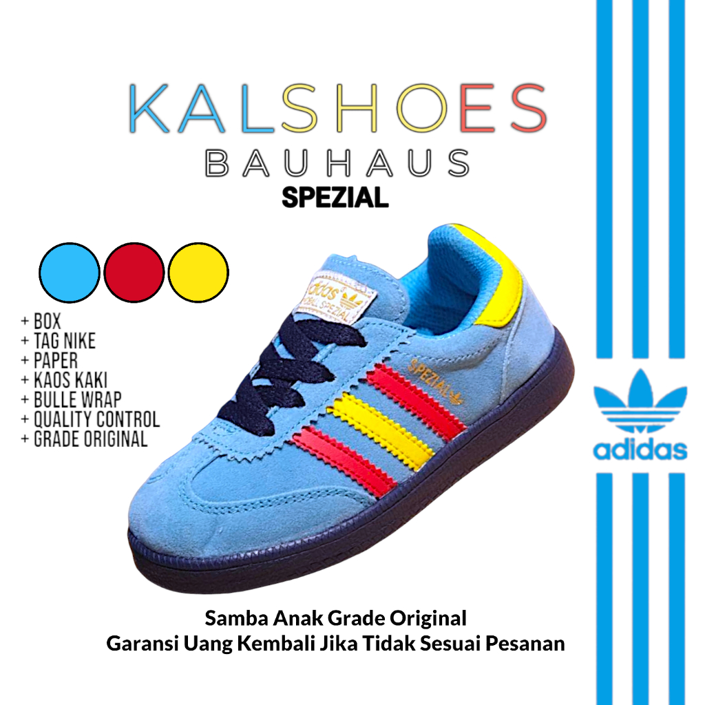 Jual Sepatu Sneakers Samba Anak Grade Original Premium Quality Umur 1 2 ...