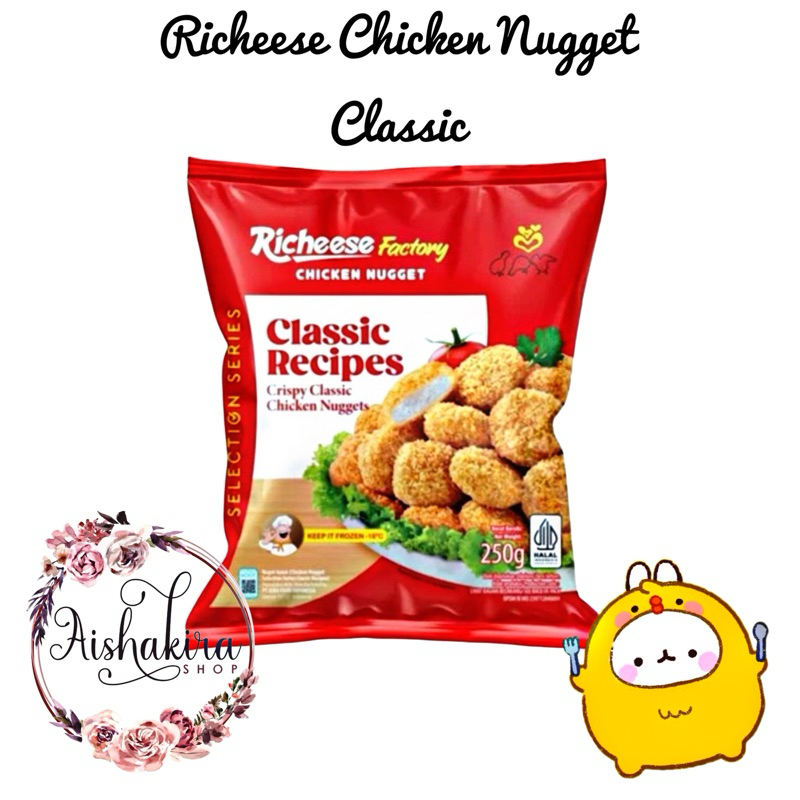 Jual Richeese Chicken Nugget Classic Recipes | Shopee Indonesia