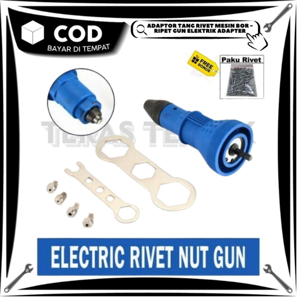Jual Alat Tang rivet rivet alat konektor adaptor mata bor bonus paku ...