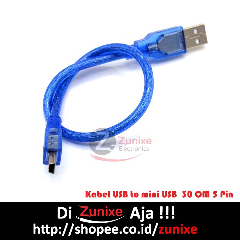 Jual KABEL MINI USB FTDI UNTUK ARDUINO NANO STICK PS3 DAN HARDISK ...