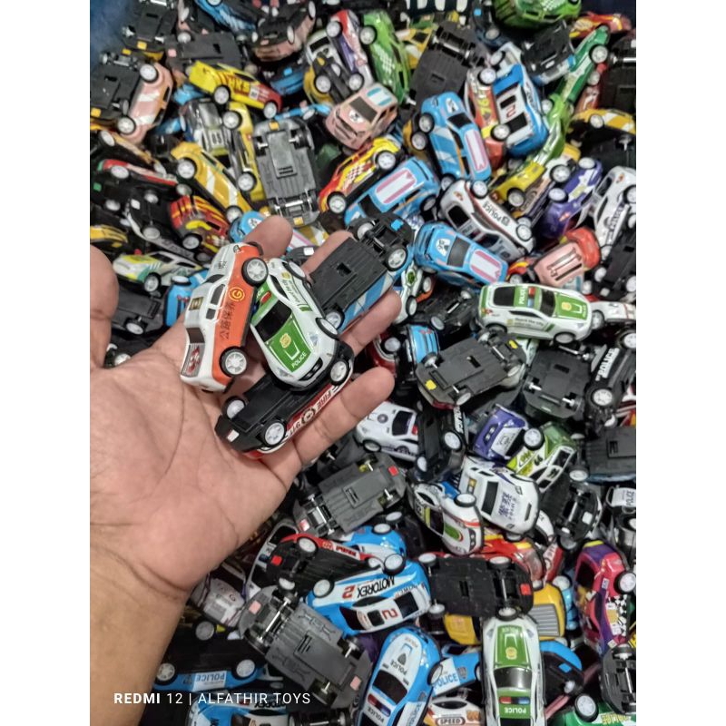 Jual 10biji mainan mobil besi full back | Shopee Indonesia