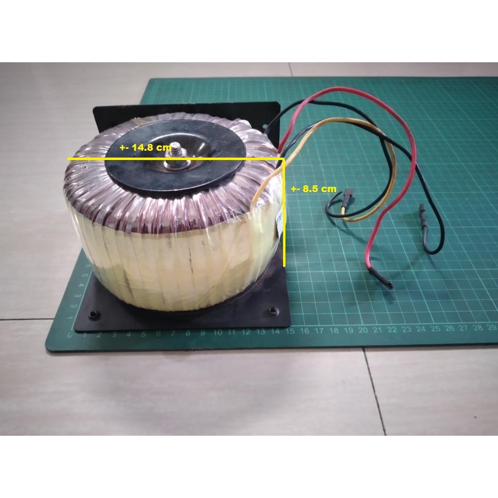 Jual Trafo Isolasi 1KVA 1000VA Toroidal Isolation Transformer Trafo ...