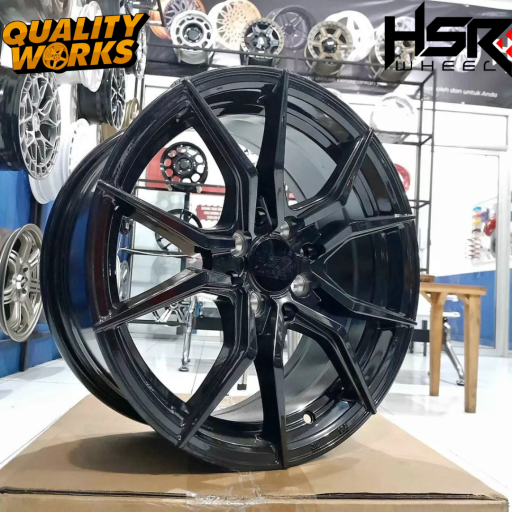 Jual Velg Mobil Hsr R16 Inch Pelek Racing Honda City, Sigra, Calya Hsr Vital Ring 16 Lebar 7 ...