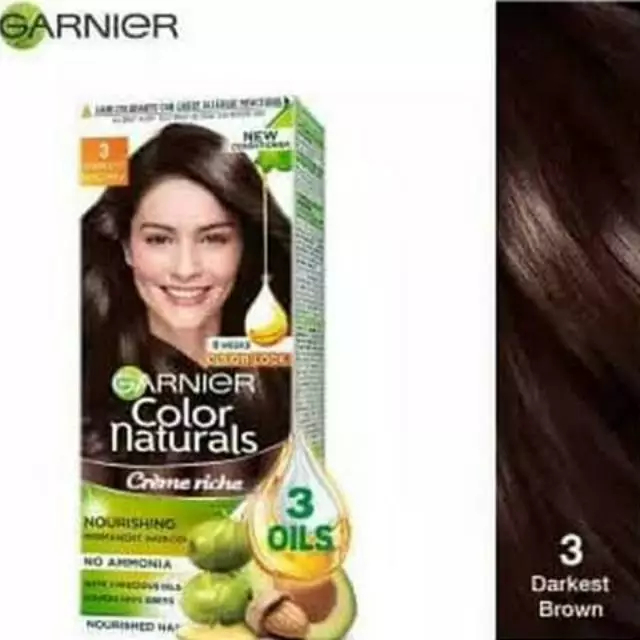 Jual GARNIER COLOR NATURAL DARK BROWN (KEMASAN BOX) | Shopee Indonesia