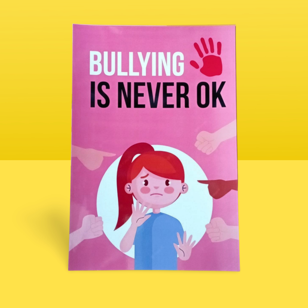 Jual Poster Stop Bullying | Poster Bullying Is Never Ok | Poster Stop ...