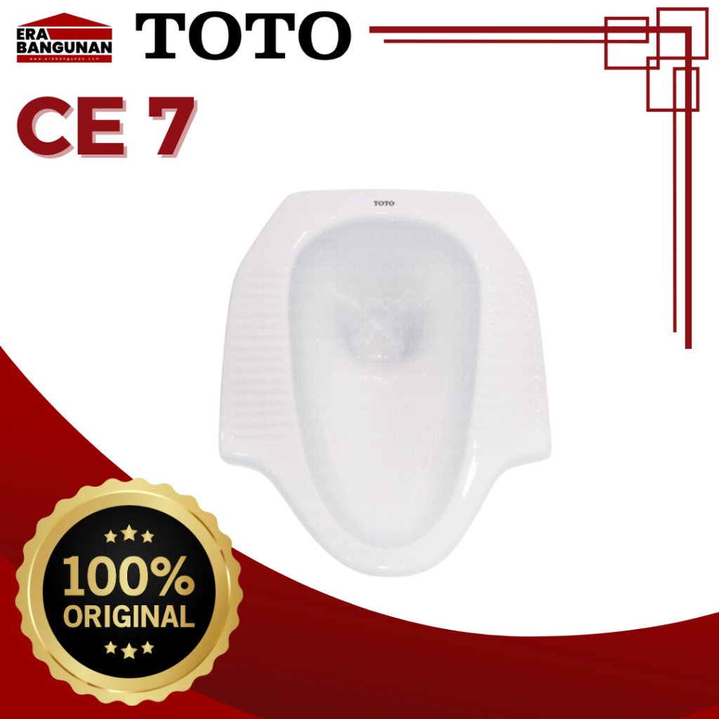 Jual TOTO Model CE-7 CE7 Toilet Jongkok | Shopee Indonesia