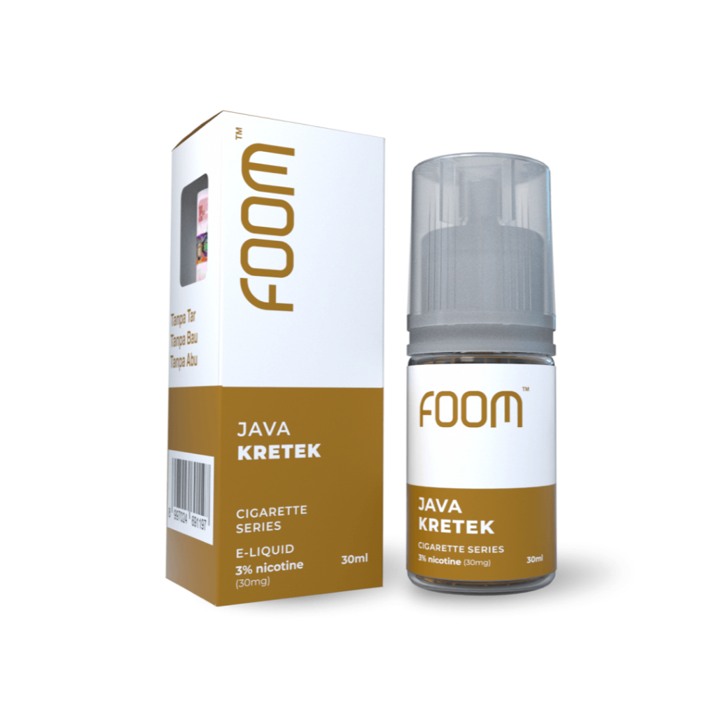 Jual [SALT] - Foom JAVA KRETEK 30ML by Foom Lab Liquid Pods Salt Nic | Shopee Indonesia